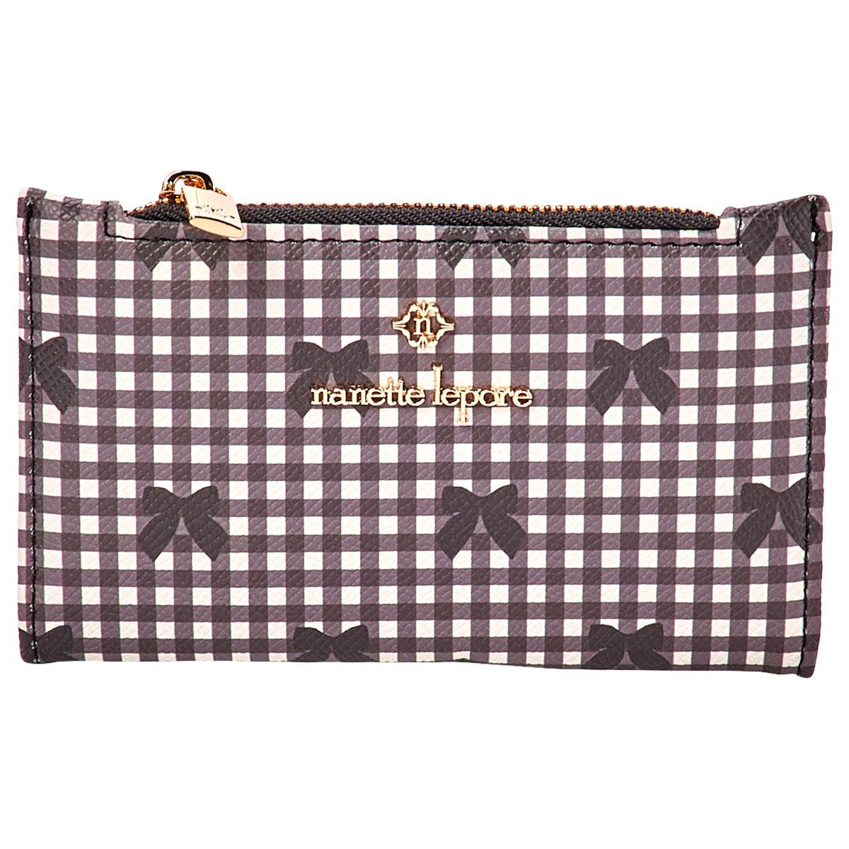 Click here for Womens Nanette Lepore Aime Slim Bifold Wallet - Gi... prices