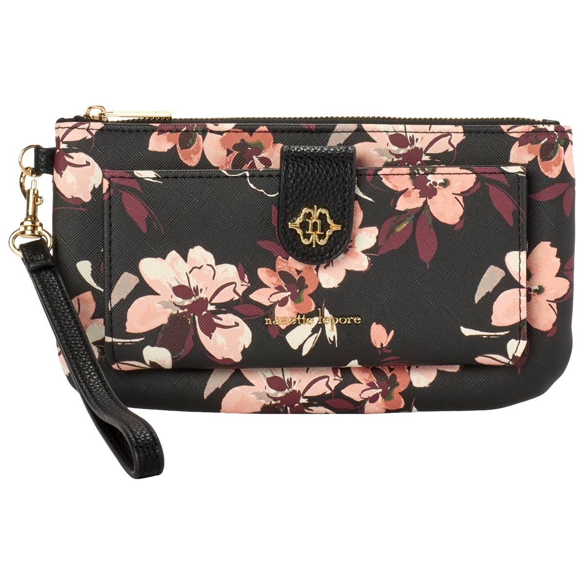 Click here for Womens Nanette Lepore Danie Floral Wristlet prices