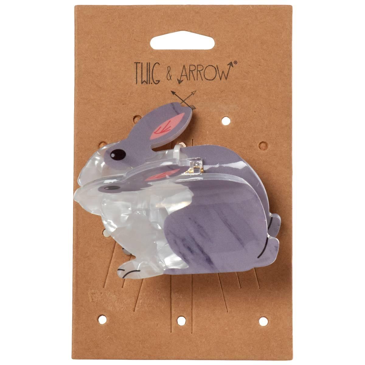 Click here for Womens Twig & Arrow Bunny Hair Claw Clip prices