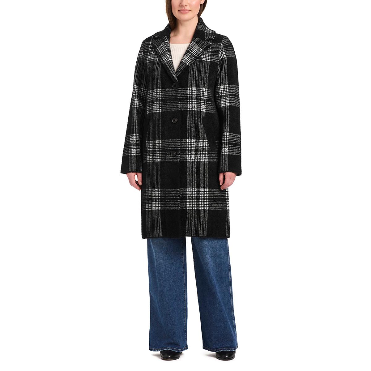 Click here for Womens Vince Camuto Long Coatigan with Notch Colla... prices