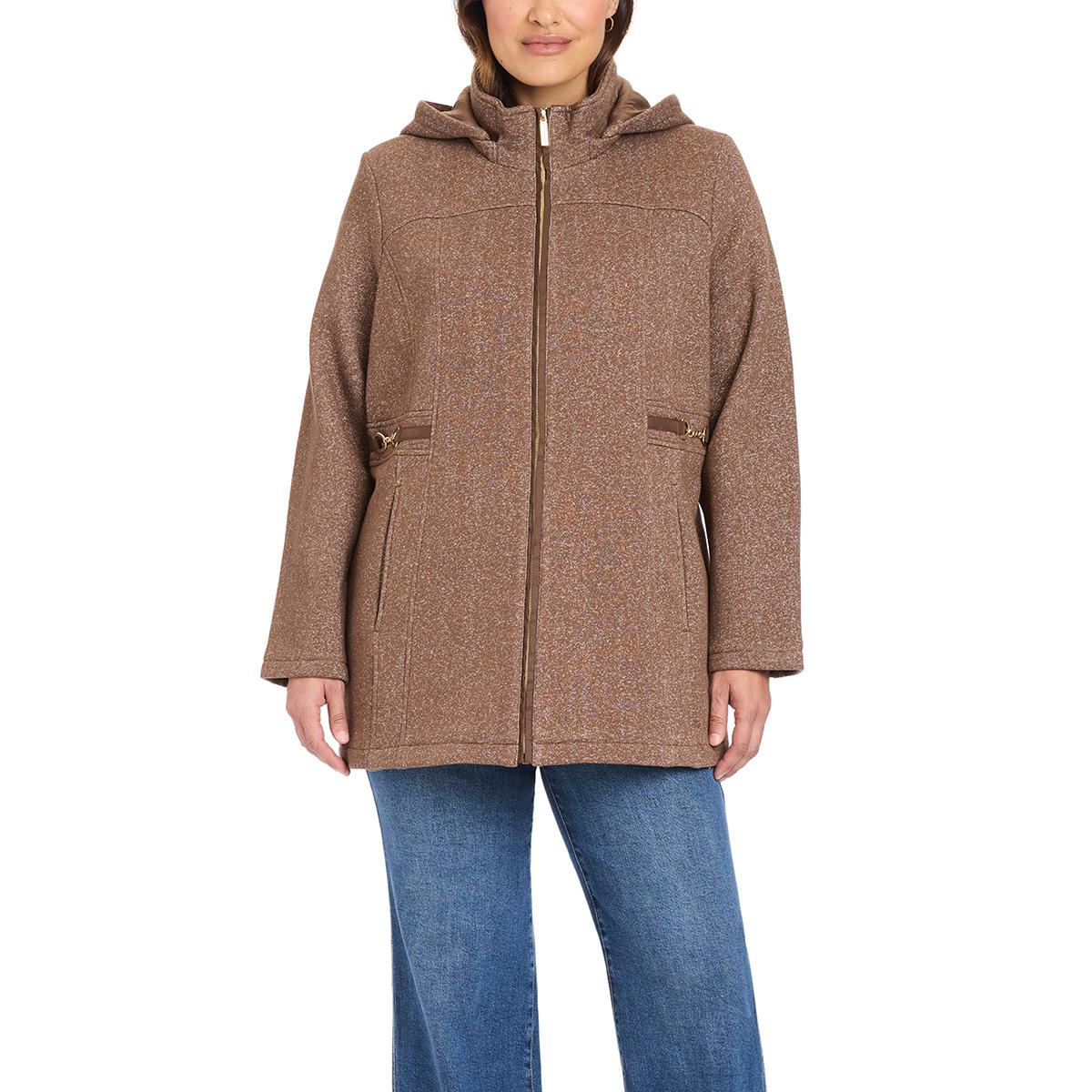 Click here for Plus Size d.e.t.a.i.l.s Fleece Anorak Jacket With... prices