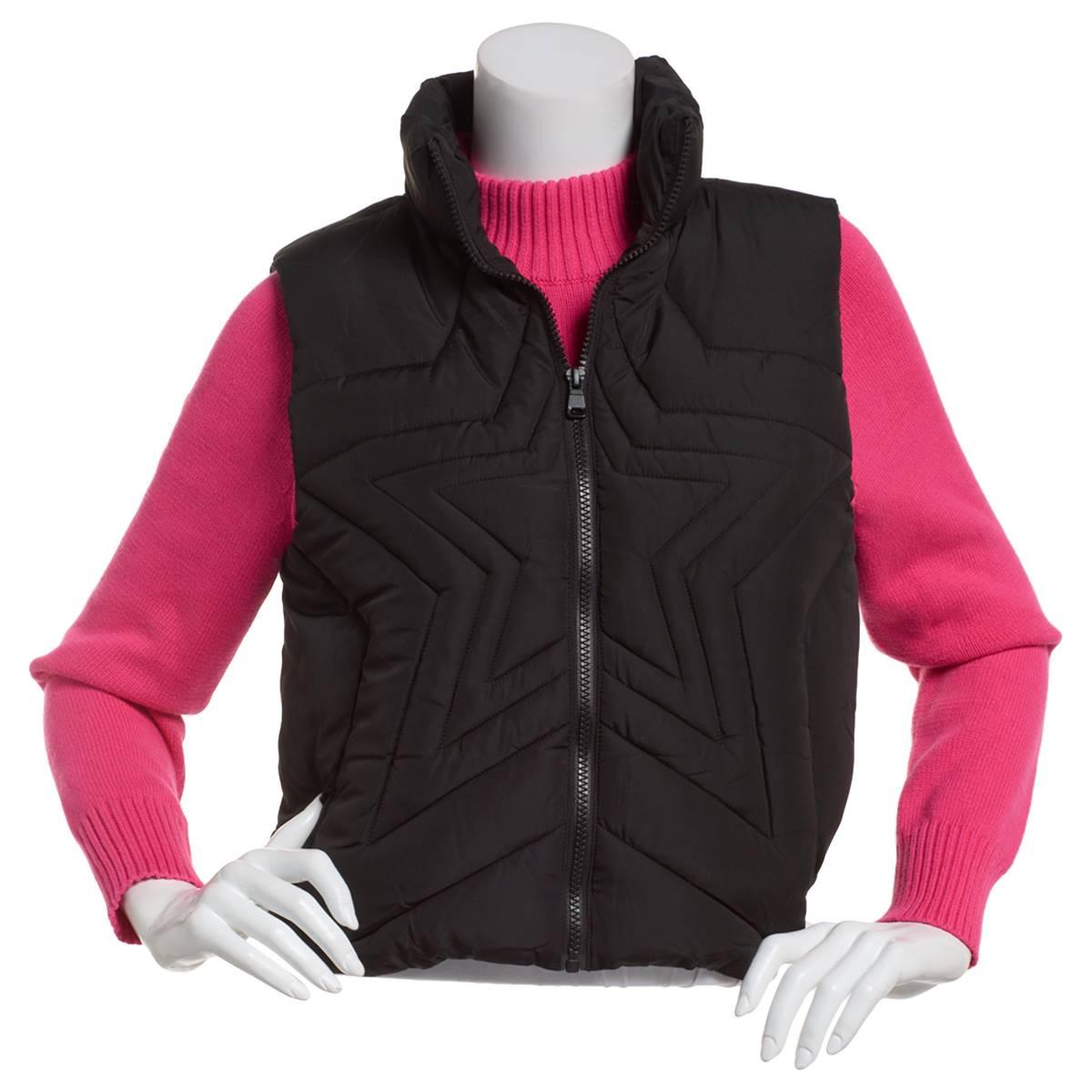 Click here for Juniors Madden Girl Star Puffer Vest prices