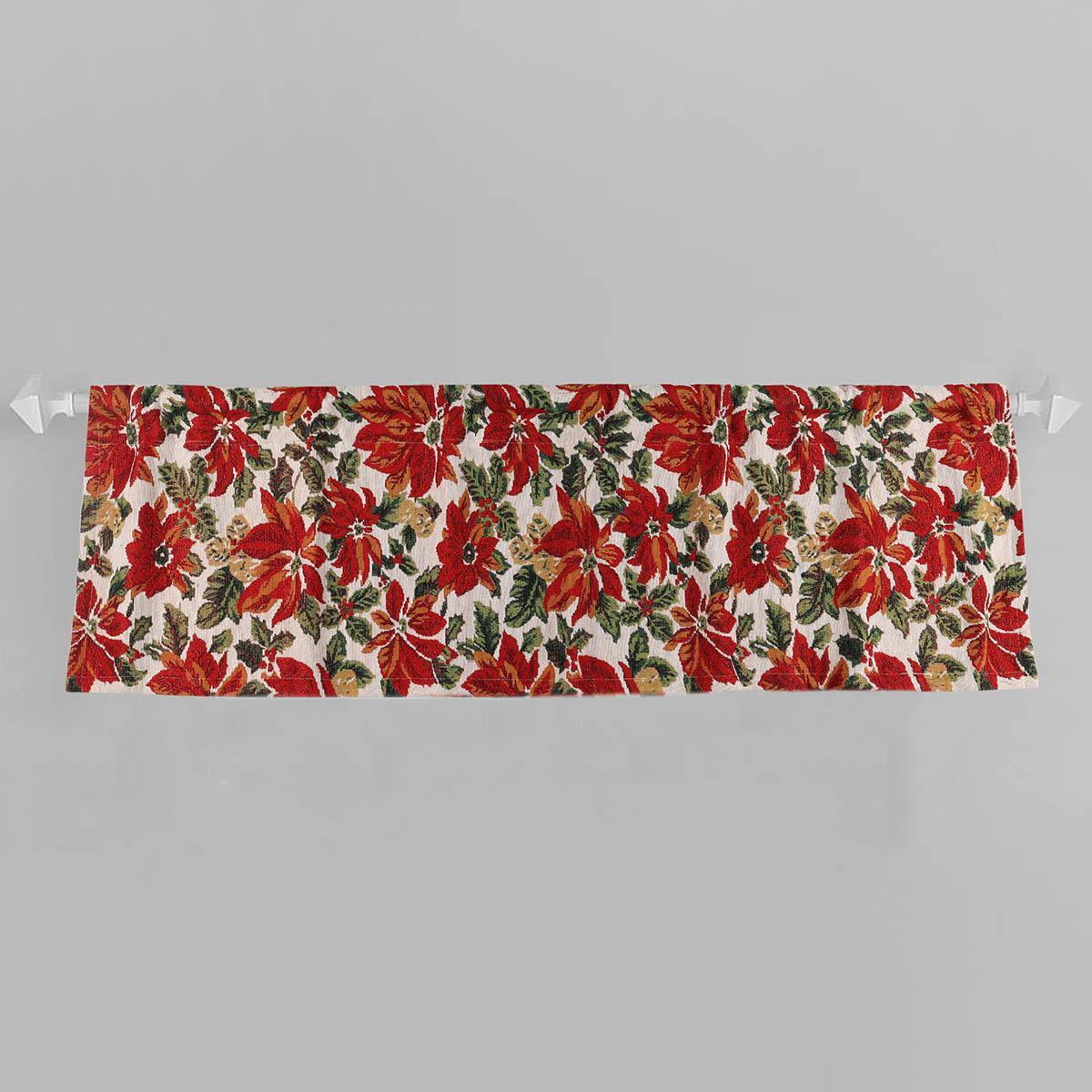 Click here for All-Over Poinsettia Kitchen Valance prices