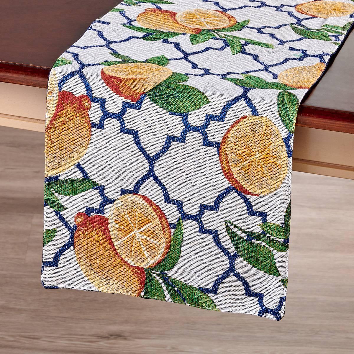 Click here for Spring Lemon Tapestry Runner - 14x72 prices