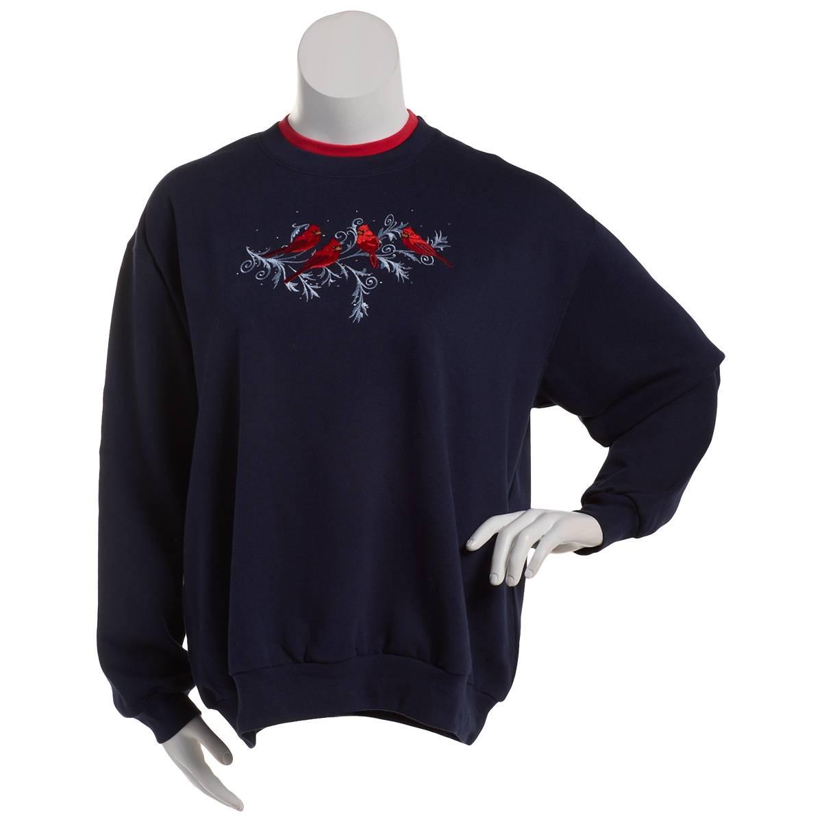 Click here for Plus Size Top Stitch by Morning Sun Fleece Cardina... prices