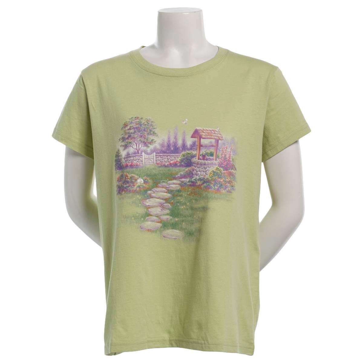 Click here for Plus Size Top Stitch by Morning Sun Garden Well Te... prices