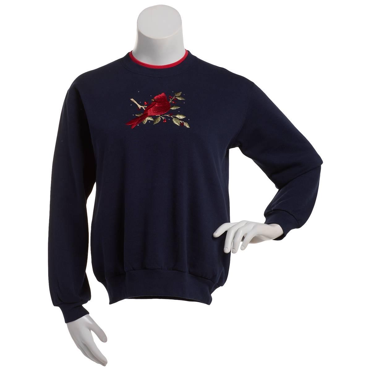 Click here for Womens Top Stitch by Morning Sun Cardinal Branch S... prices