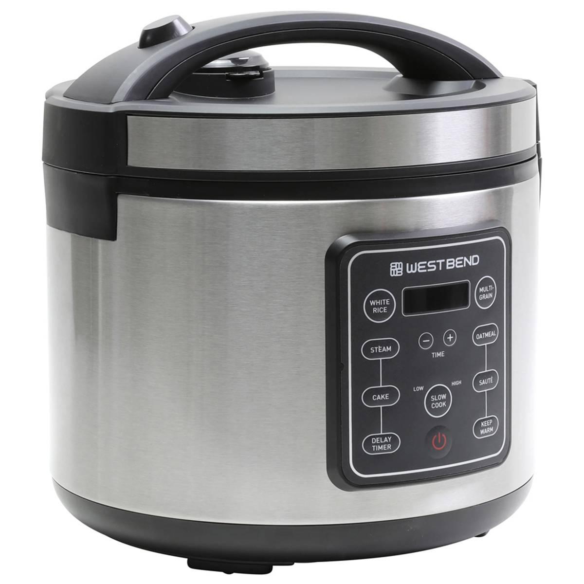 Click here for West Bend 20 Cup Multi-Function Rice Cooker prices