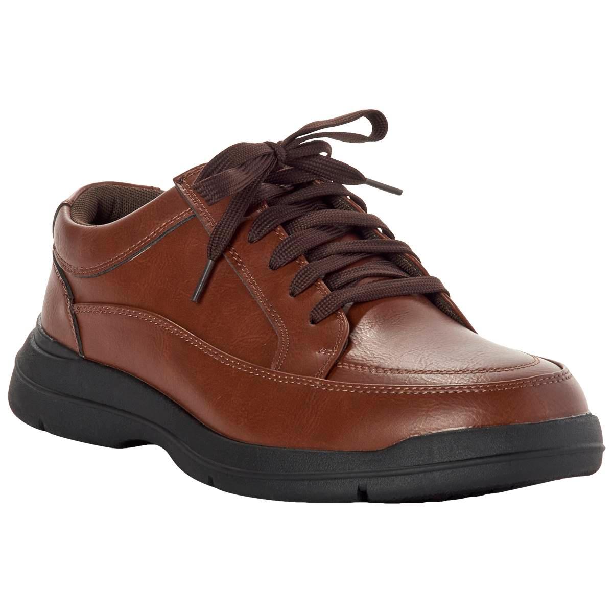 Deer Stags Mens Durham S.u.p.r.o. Sock Dress Oxford - Dark Brown