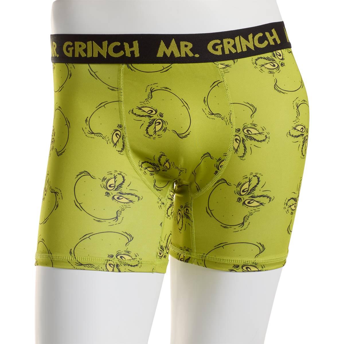 Click here for Mens Handcraft Christmas Grinch Boxer Briefs prices