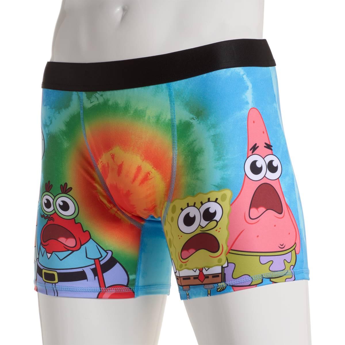 Click here for Mens Handcraft SpongeBob Tie Dye Boxer Briefs prices