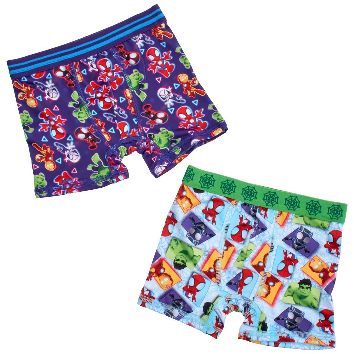 Click here for Toddler Boy Marvel 2pk. Spidey & Friends Boxer Bri... prices