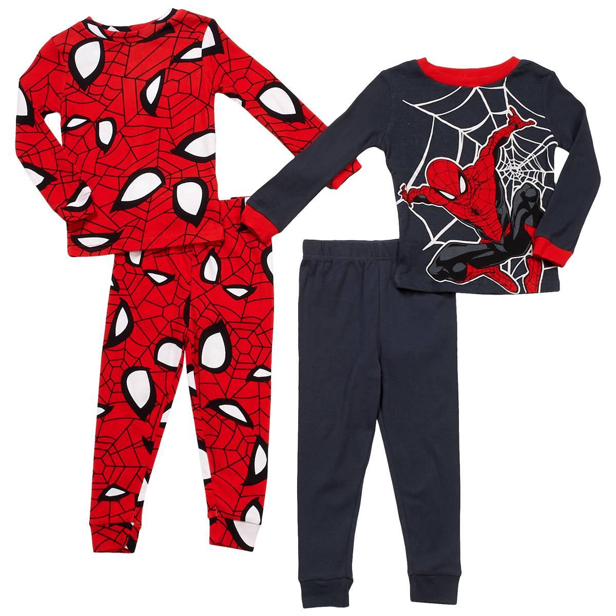 Click here for Boys Marvel Spider-Man Glow in the Dark Pajama Set prices