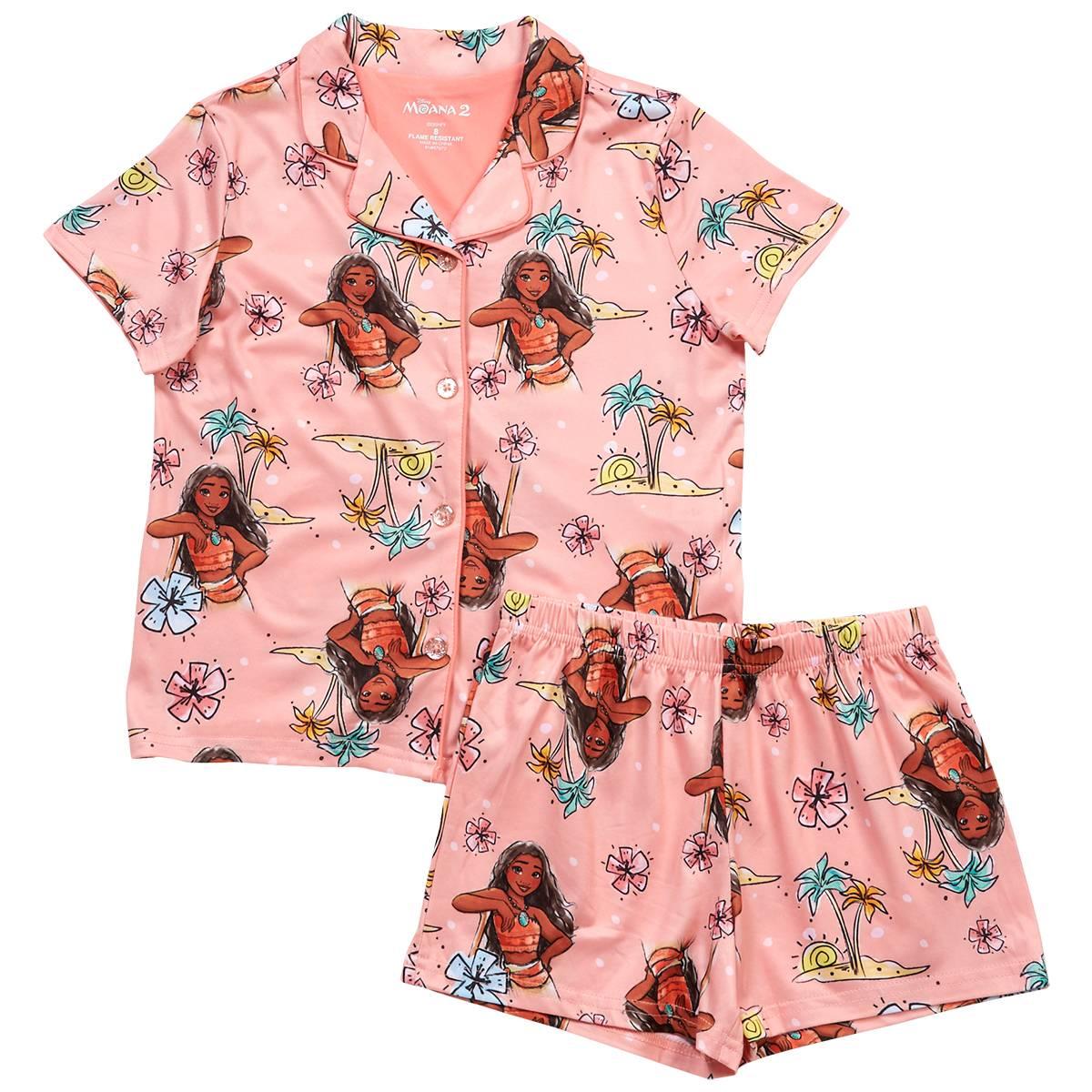 Click here for Girls (7-16) Disney Tropical Moana Short Sleeve Pa... prices