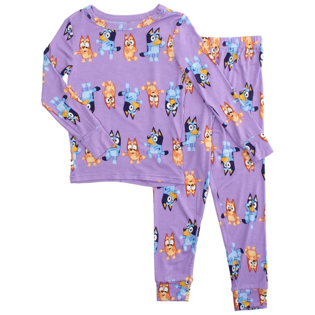 Click here for Girls Bluey & Bingo 2pc. Vibes Tight Fit Pajama Se... prices