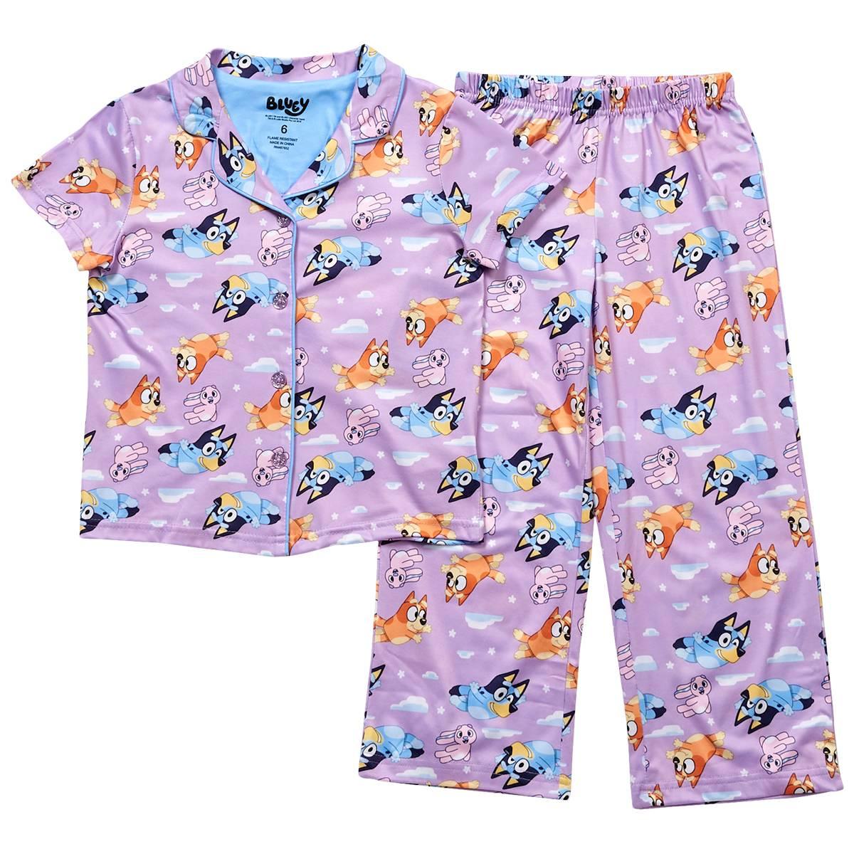 Click here for Girls Bluey 2pc. Dream Short Sleeve w/ Pants Pajam... prices