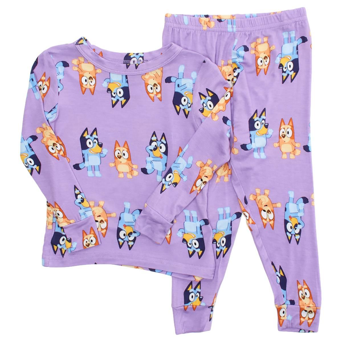 Click here for Toddler Girl Bluey Vibes Long Sleeve Pajama Set prices