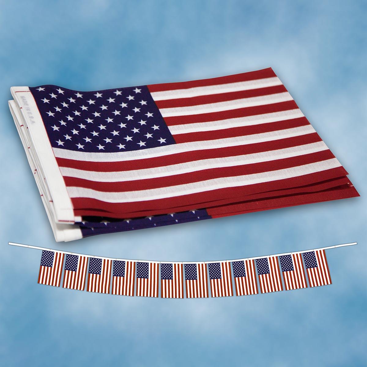 Click here for 6ft. Patriotic Garland prices