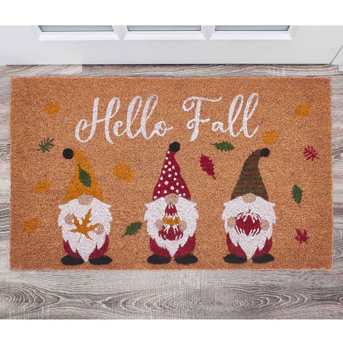 Click here for Hello Fall Gnome Coir Mat prices