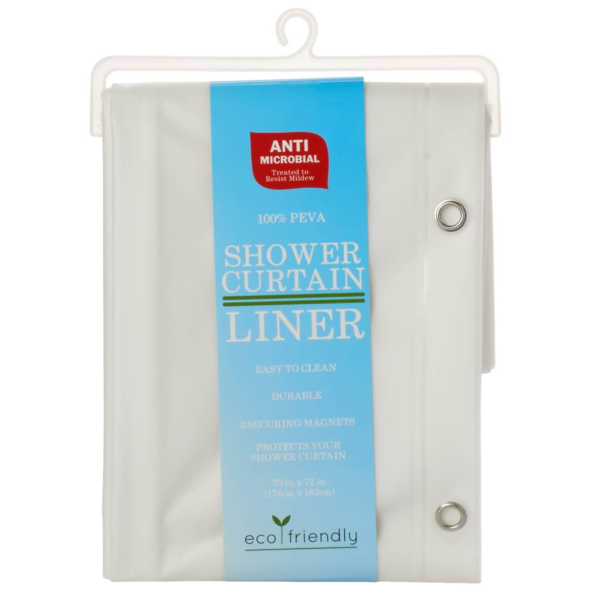 Click here for Peva Sli Anti Antimicrobial Frosted Shower Curtain... prices
