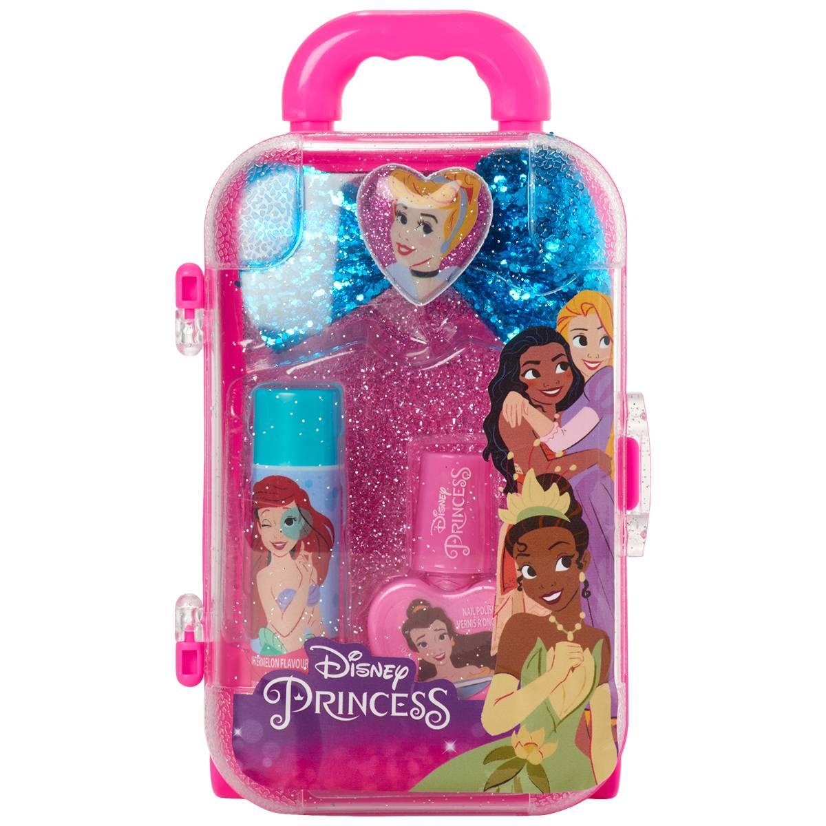 Click here for Girls Disney Princess 4pc. Cosmetic Wheely Bag Set prices