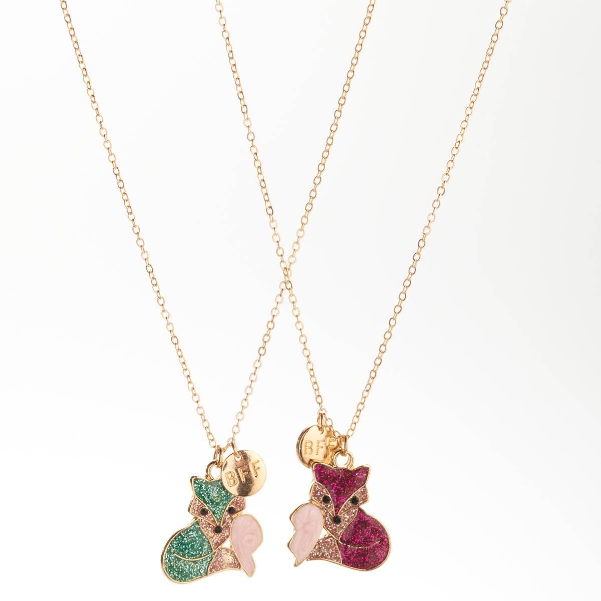 Click here for Kids Lil Ashley 2pc. BFF Fox Necklace Set prices
