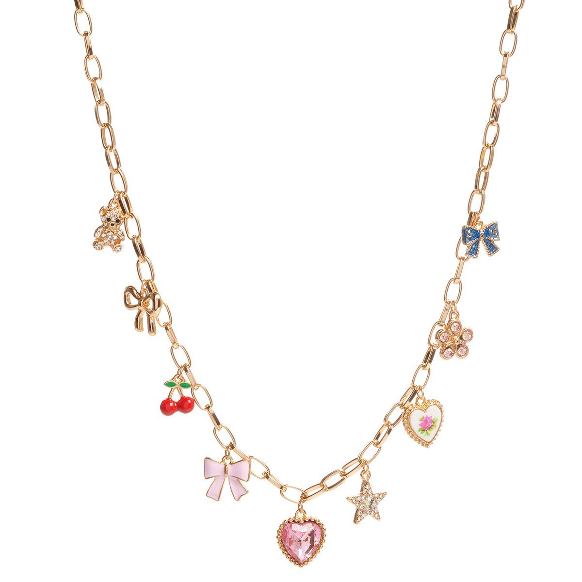 Click here for Ashley Gold-Tone Whimsical Pendant Necklace prices