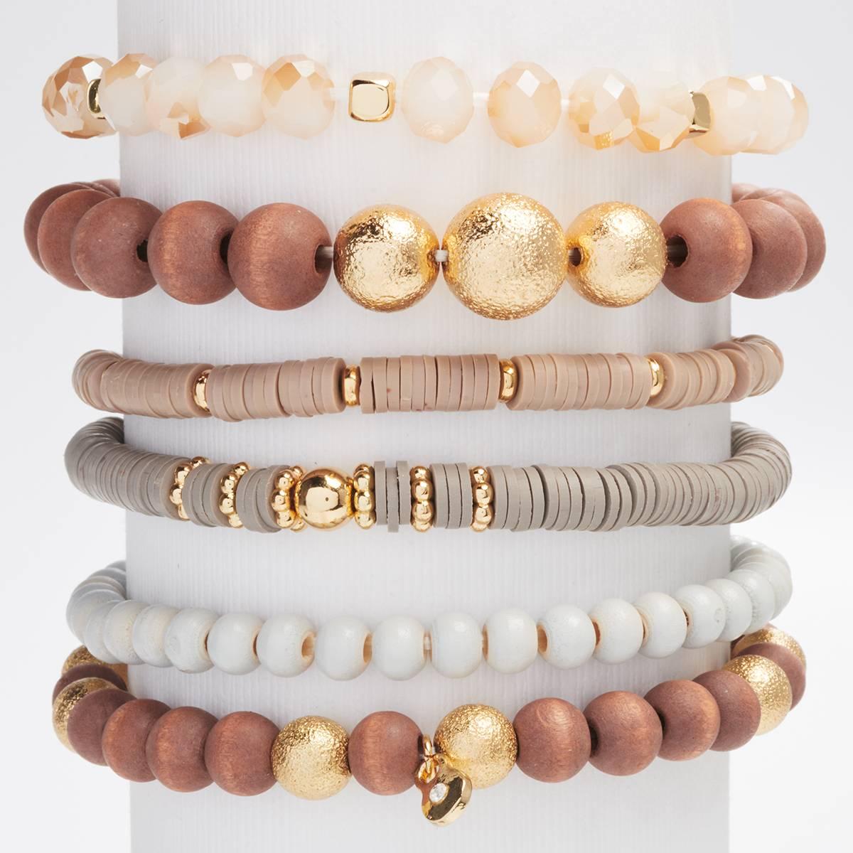 Click here for Ashley Cooper(tm) 6pc. Stacked Neutral-Tone Textur... prices