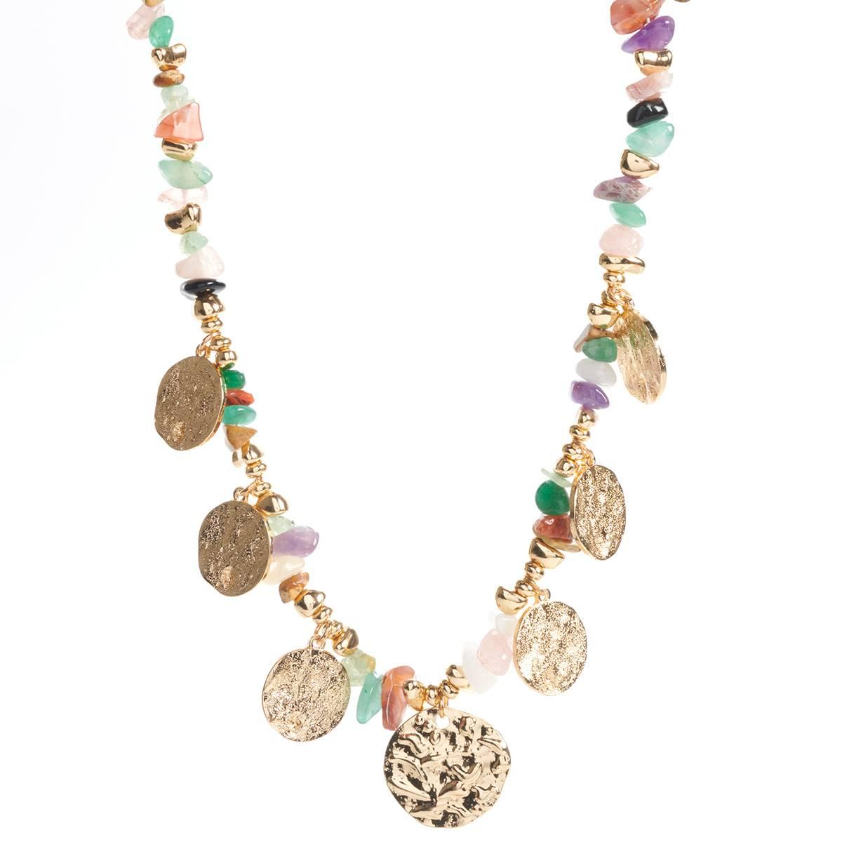 Click here for Ashley Cooper(tm) Multi-Colored Necklace with Hamm... prices