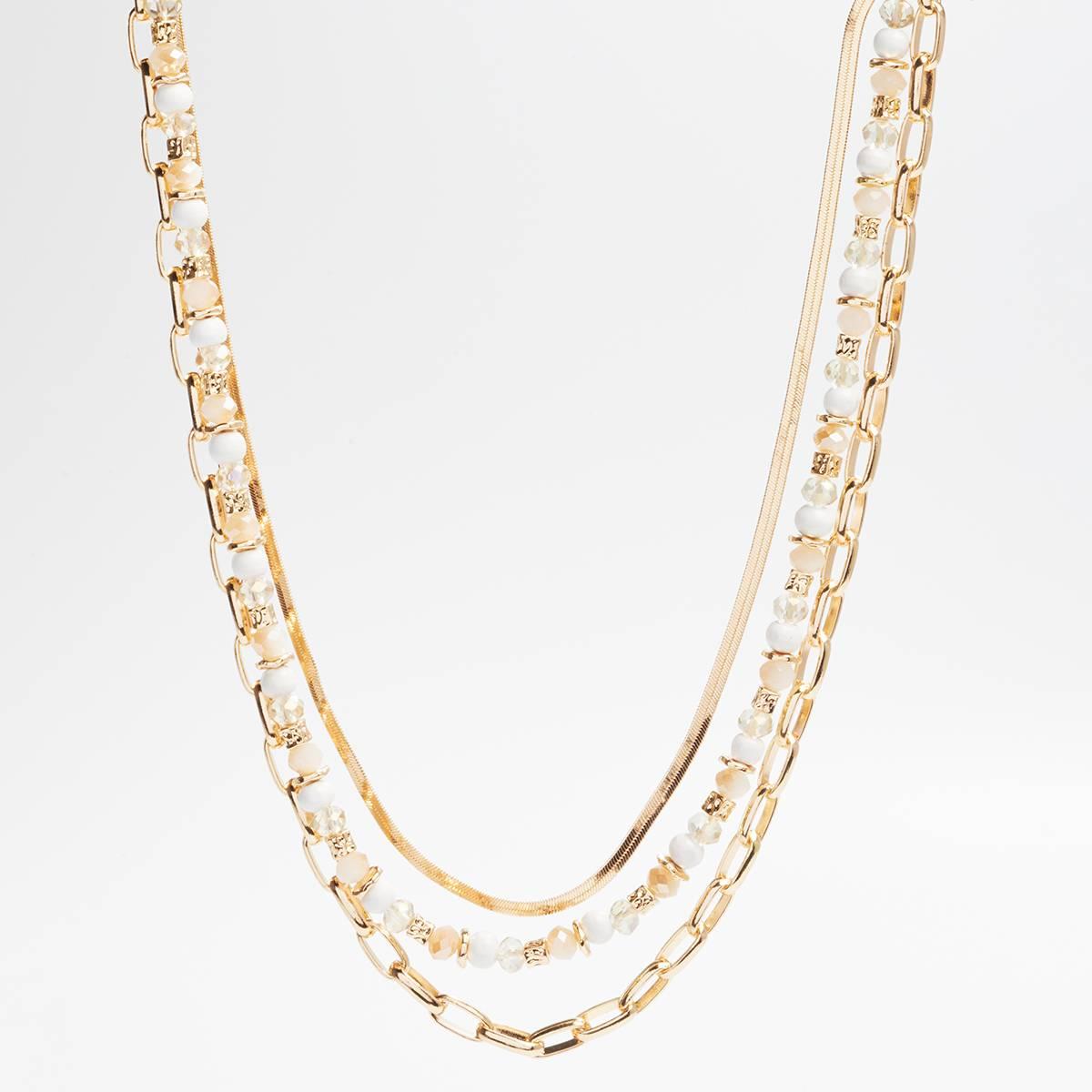 Click here for Ashly Cooper(tm) Mixed Beads/Flat Chain/Links Laye... prices