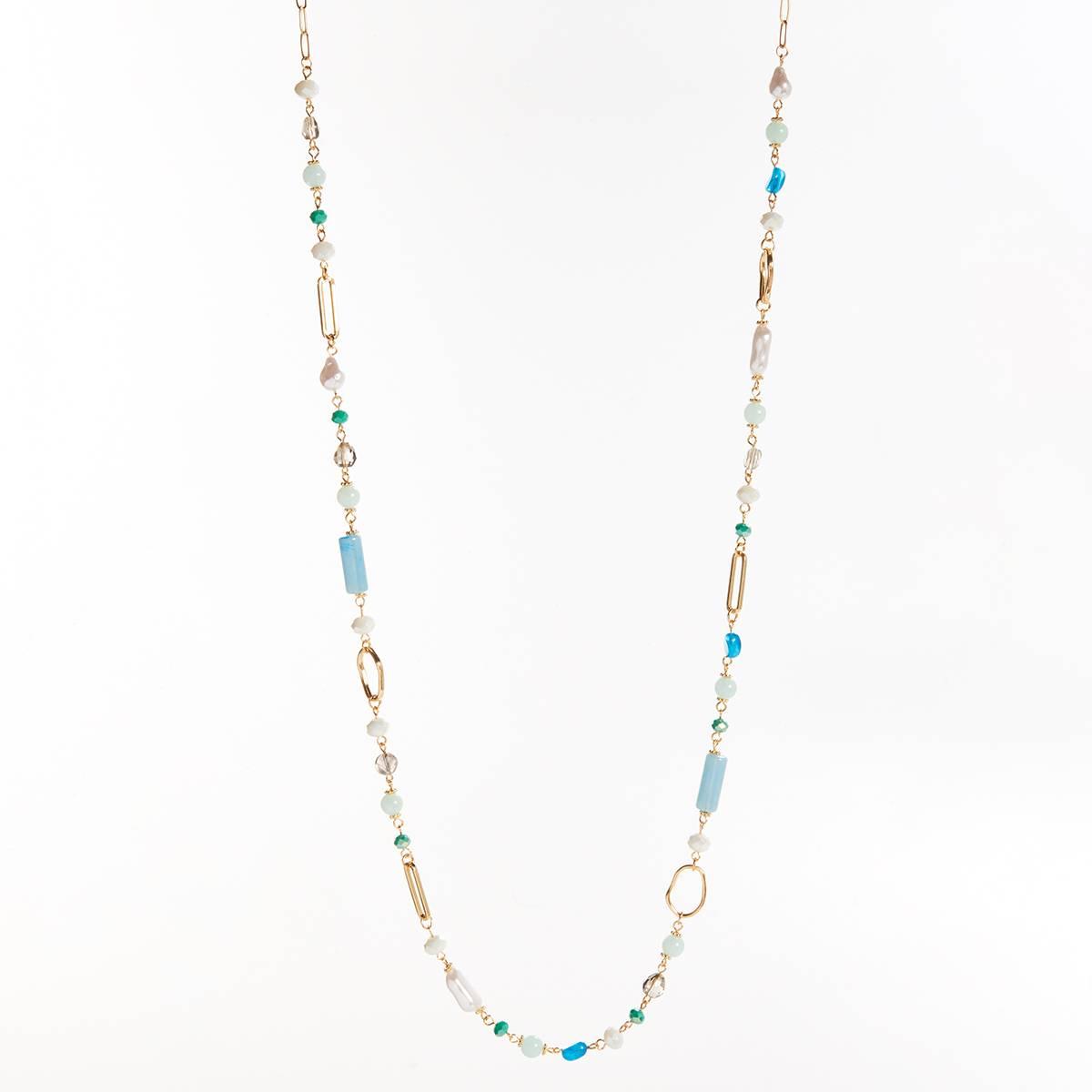 Click here for Ashley Cooper(tm) Chain Link Beaded Layered Neckla... prices
