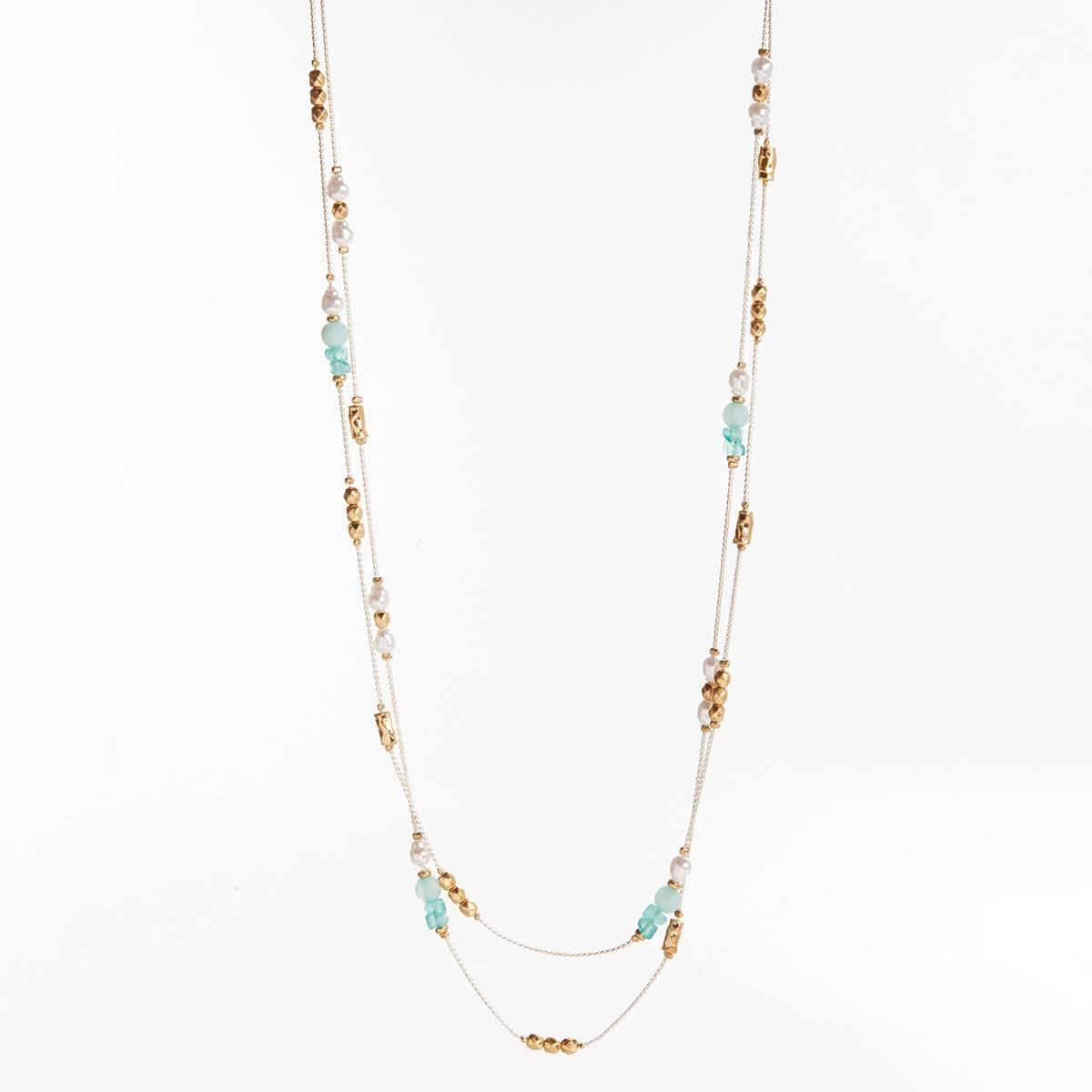 Click here for Ashley Cooper(tm) Mixed-Tone Chain Beaded Layered... prices