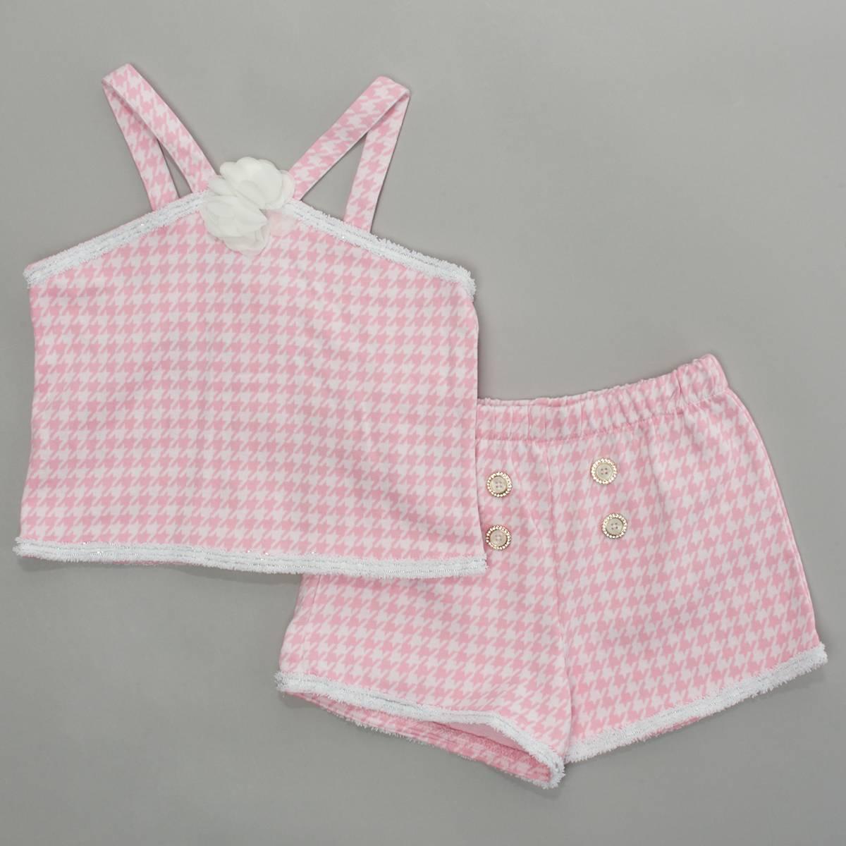 Click here for Girls (4-6x) Kids Headquarters(R) 2pc. Pink Hounds... prices