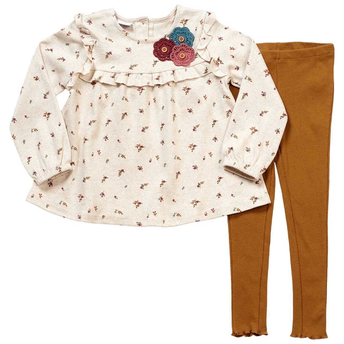 Click here for Girls (4-6x) Kids Headquarters(R) 2pc. Floral Tuni... prices