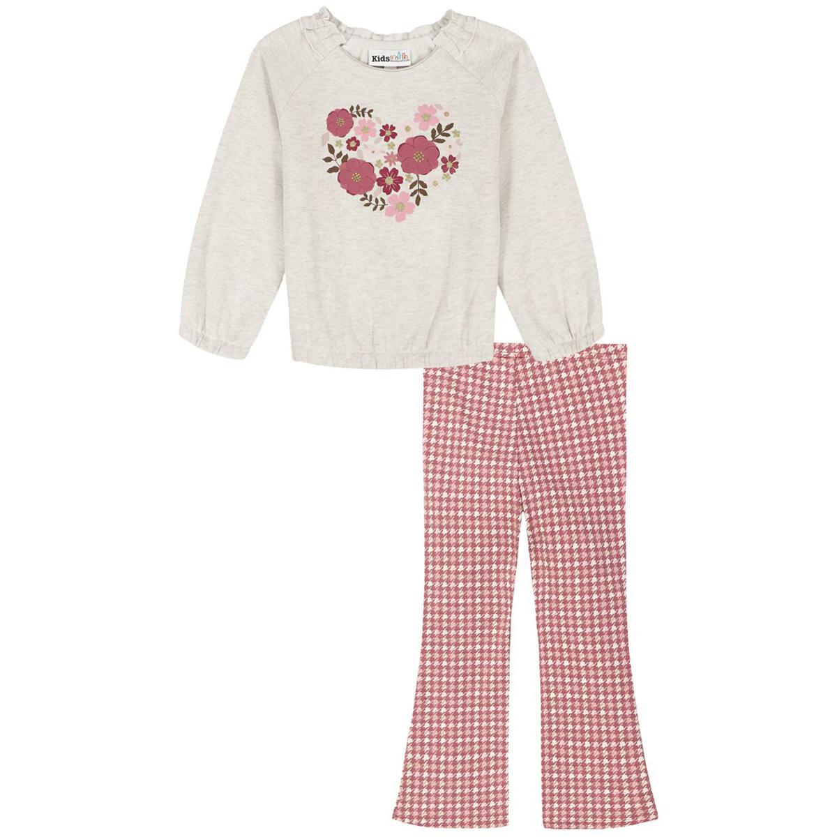 Click here for Girls (4-6x) Kids Headquarters(R) Heart Top & Houn... prices