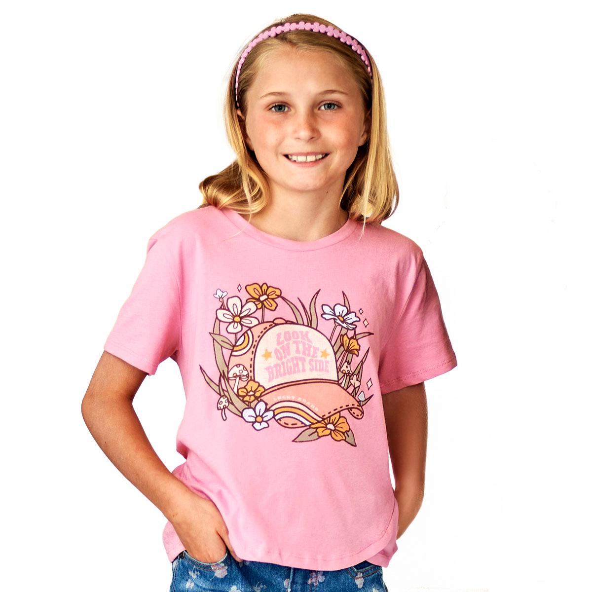 Click here for Girls (7-16) Lucky Brand Short Sleeve Bright Side... prices