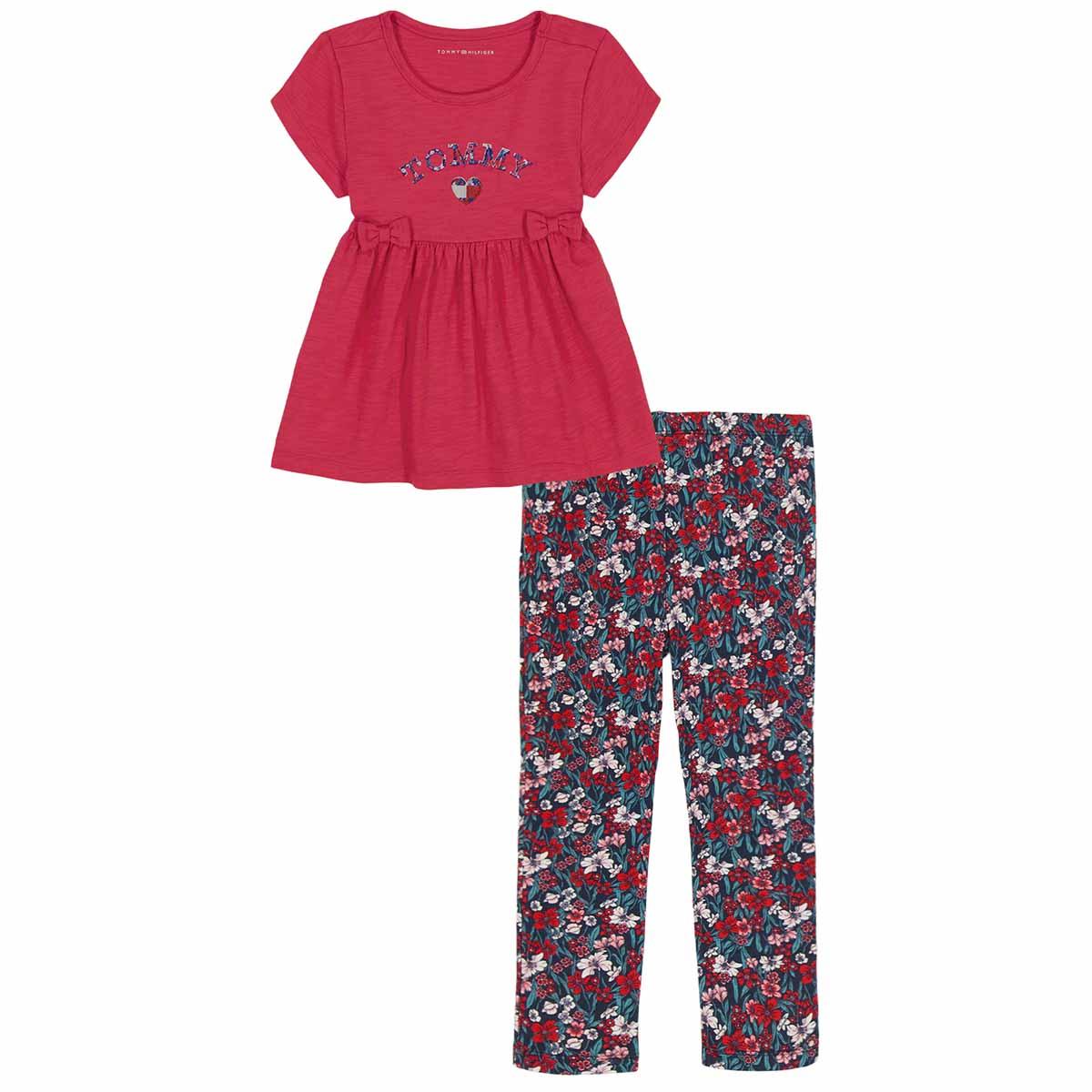 Click here for Baby Girl (12-24M) Tommy Hilfiger Peplum Top & Flo... prices