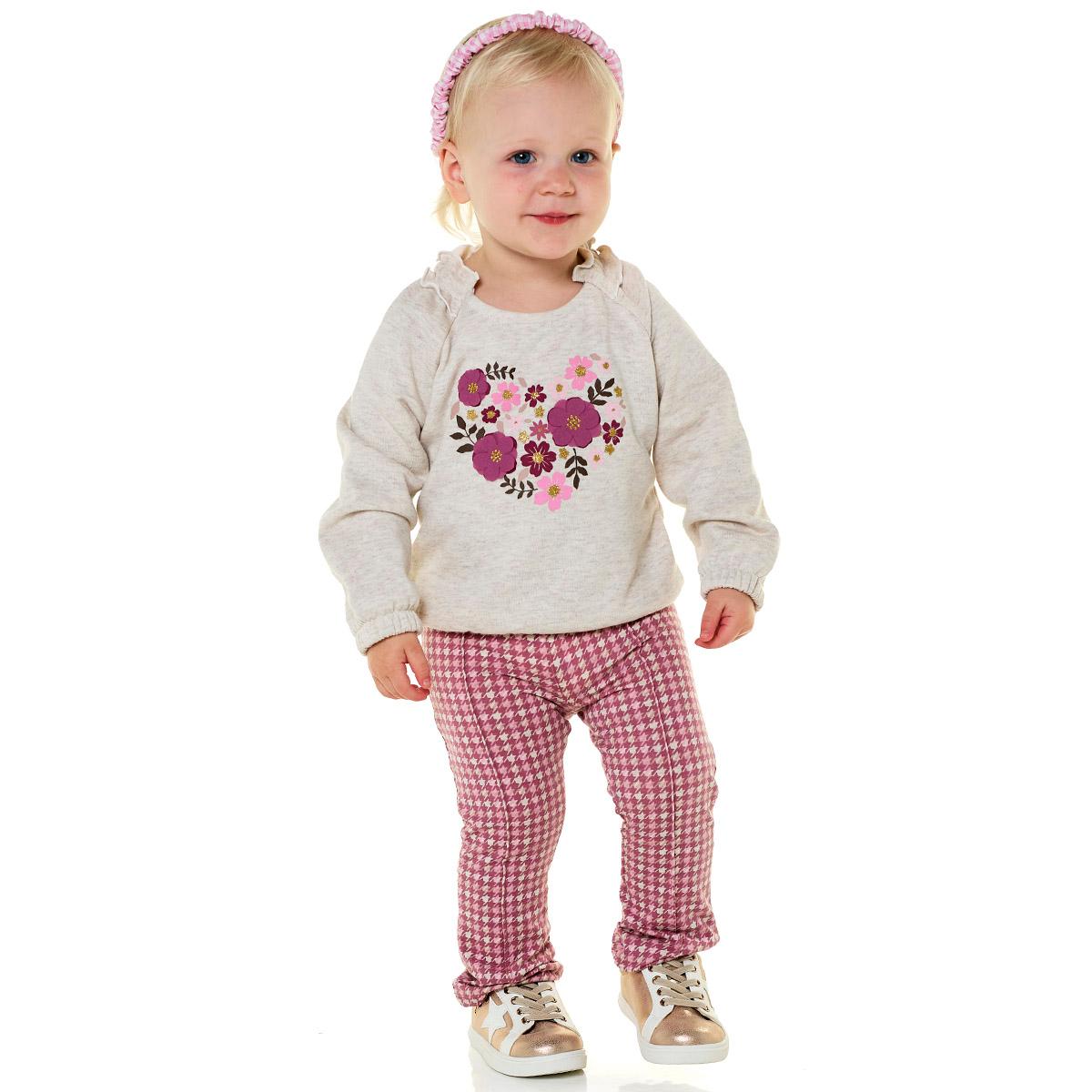 Click here for Baby Girl (12-24M) Kids Headquarters(R) Heart & Fl... prices