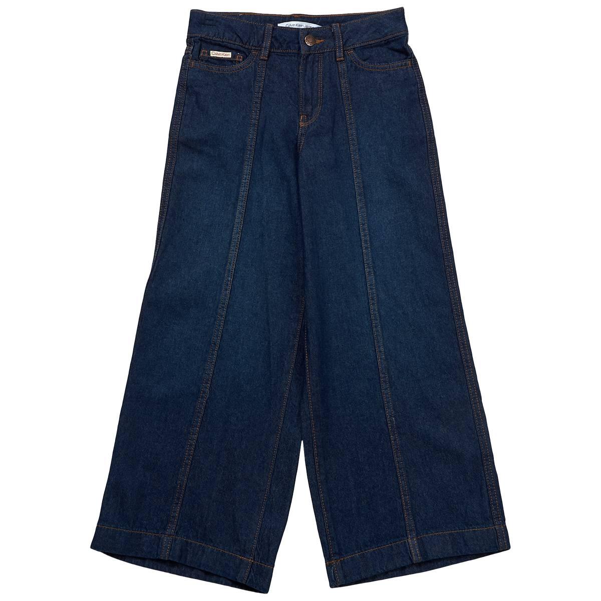 Click here for Girls (7-16) Calvin Klein Mid Rise Front Seam Wide... prices