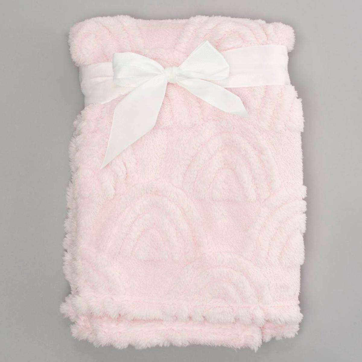 Click here for Heavenly Sent Jacquard Rainbow Sculpted Sherpa Bla... prices