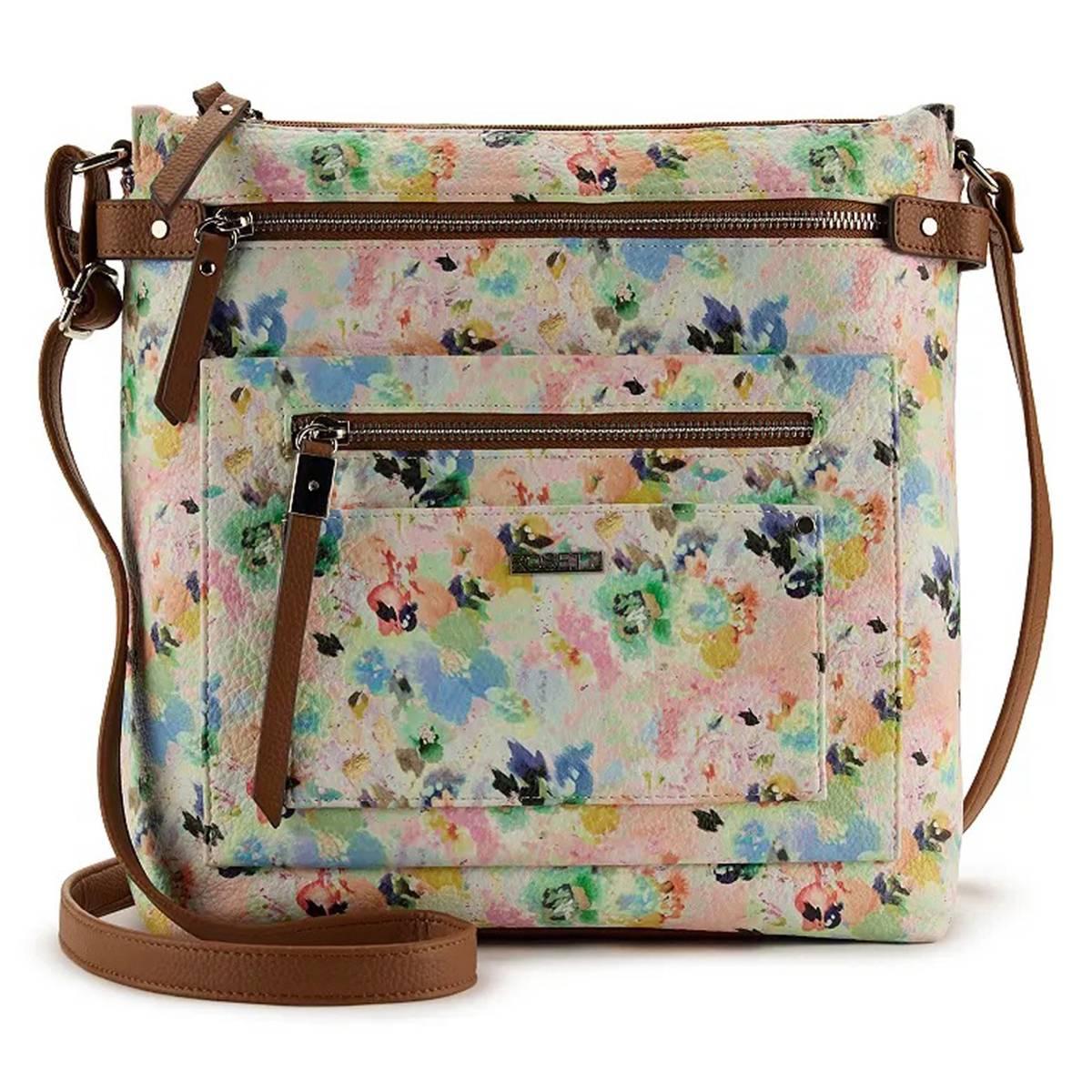 Click here for Rosetti(R) Zoya Large Crossbody - Marble Garden prices