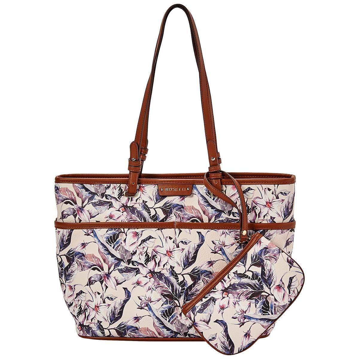 Click here for Rosetti Tessa Woven Tote - Fairy Floral prices