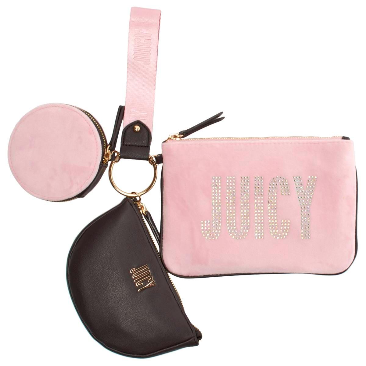 Click here for Womens Juicy Couture Mini Me Beach 3pc. Pouch Set... prices