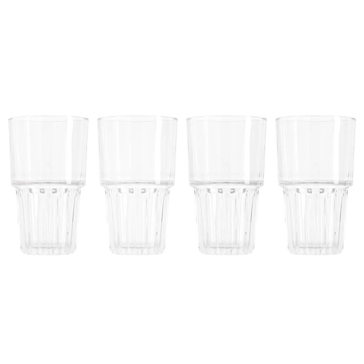 Click here for Forum Clear 16.27oz. High Ball Glasses - Set of 4 prices