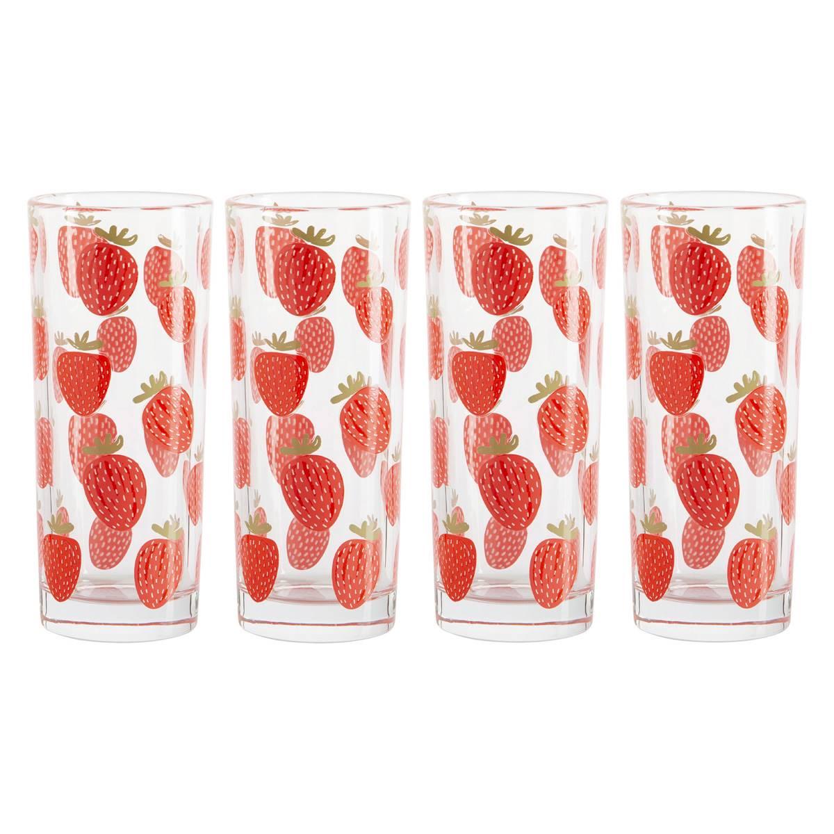 Click here for Home Essentials Set of 4 Fresh Picks Strawberry Hi... prices