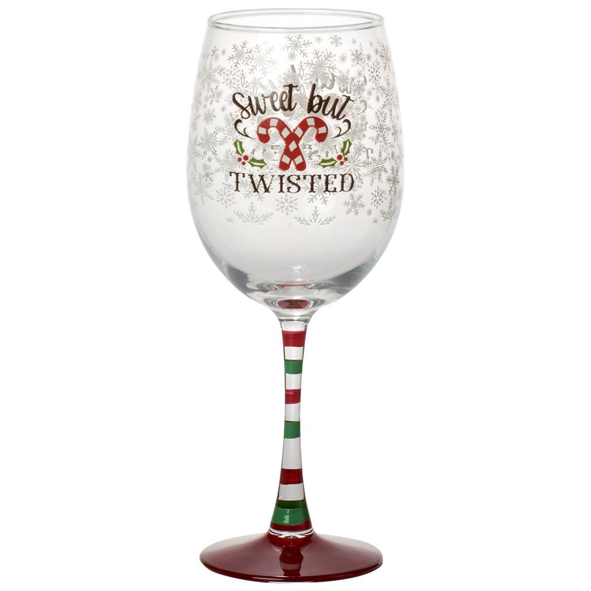 Click here for Home Essentials Sweet But Twisted Goblet prices