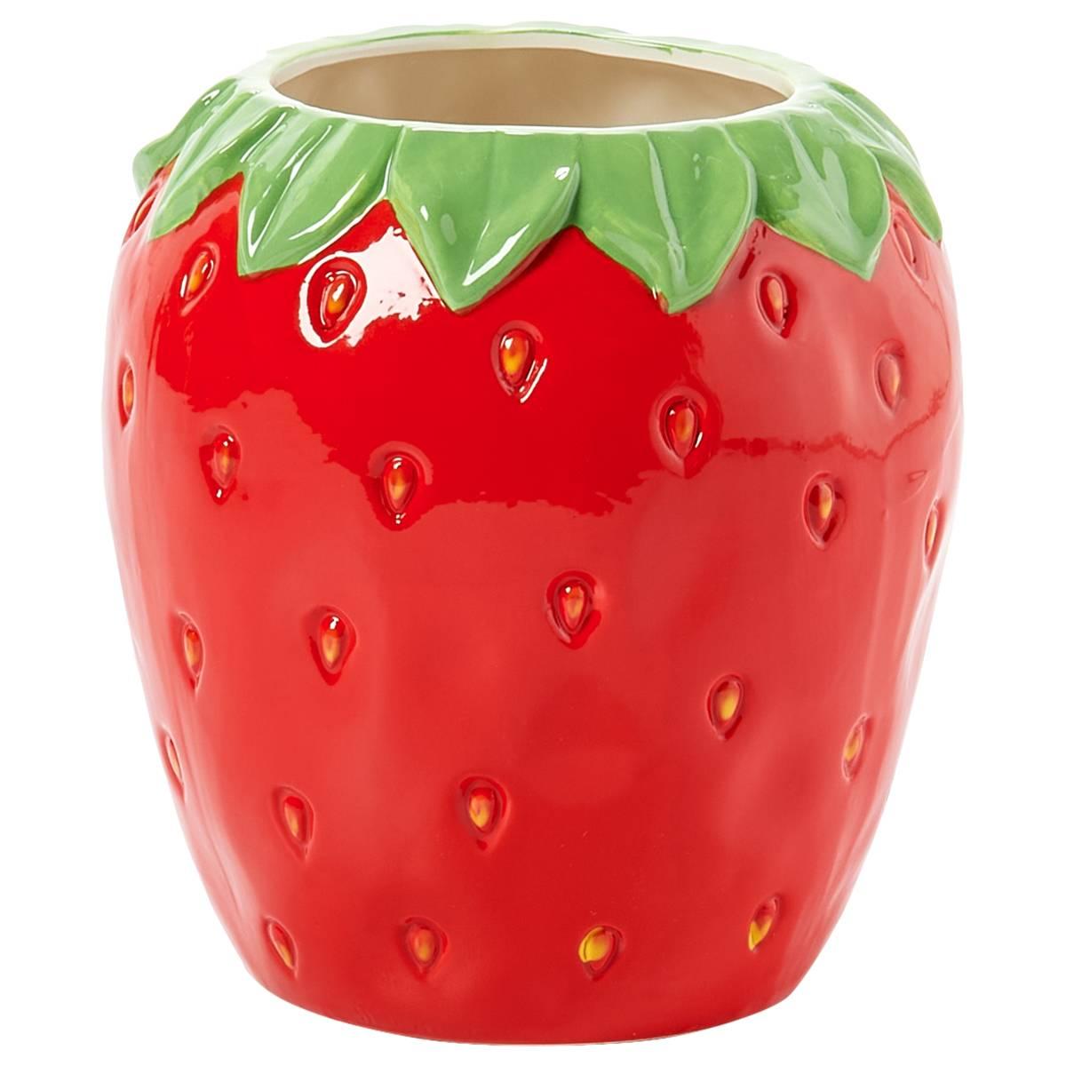 Click here for Home Essentials Strawberry Ceramic Utensil Crock prices