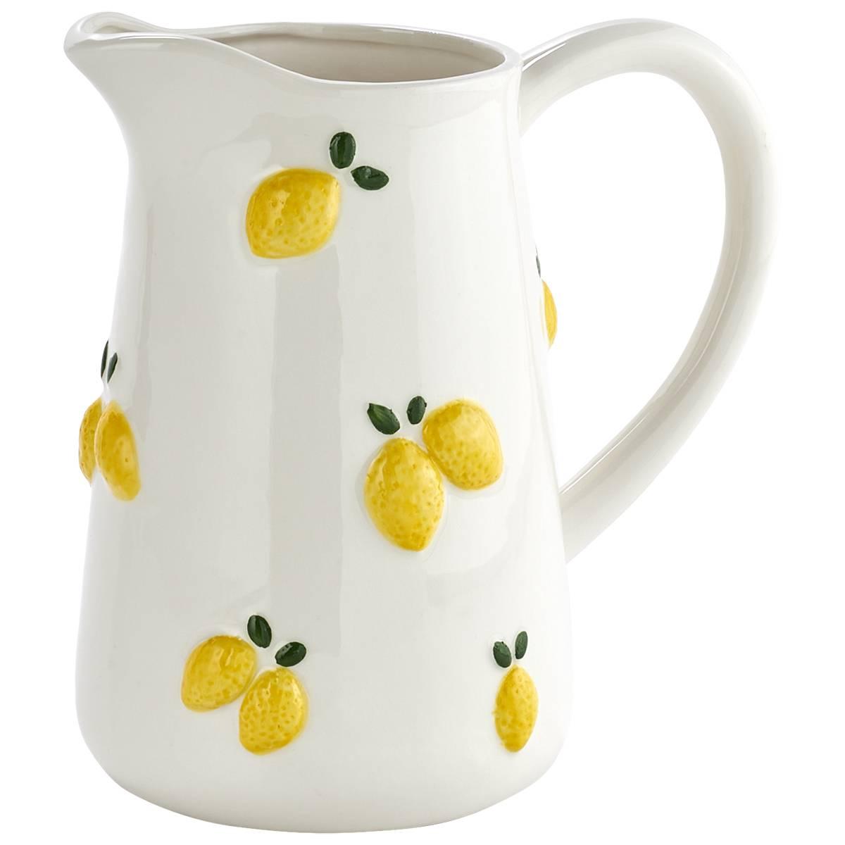 Click here for Home Essentials 46.1oz. Lemon Embossed Pitcher prices