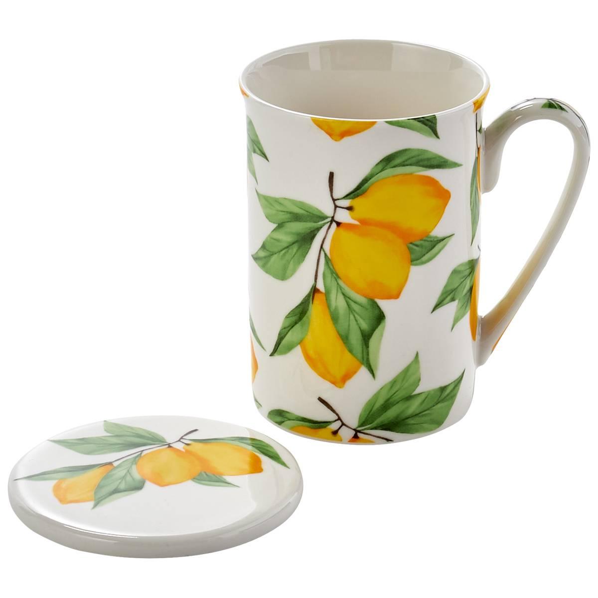 Click here for Home Essentials 2pc. Lemons Chintz Mug Gift Set prices