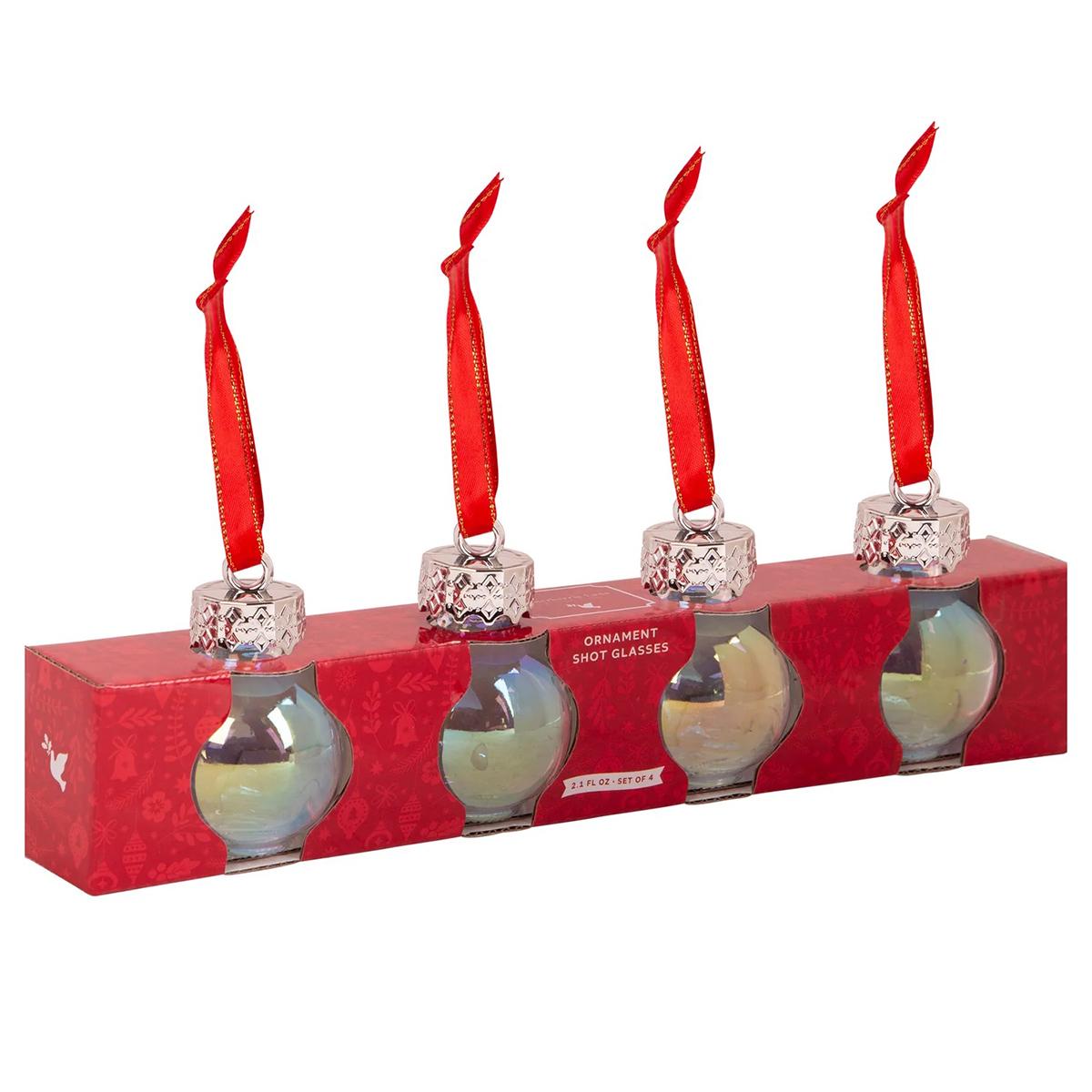 Click here for Home Essentials Clear Luster Ornament Shot Glasses... prices